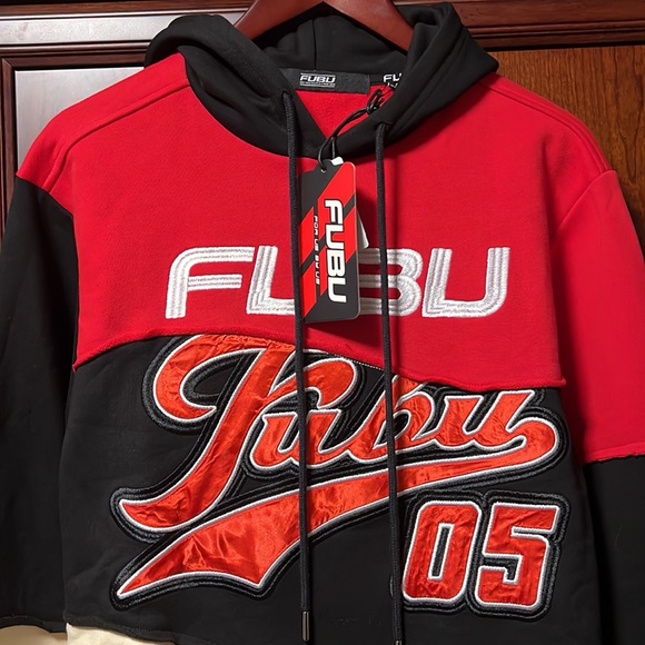 FUBU | Shirts | Brand New Red Fubu Vintage Super Cool Reconstructed ...